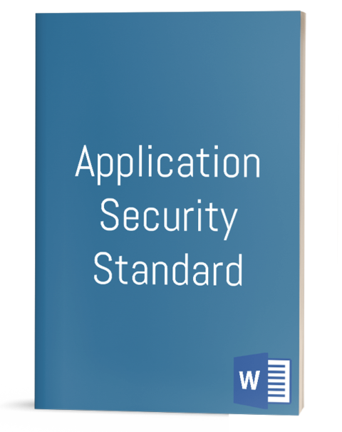 Application Security Standard | IT Procedure Template
