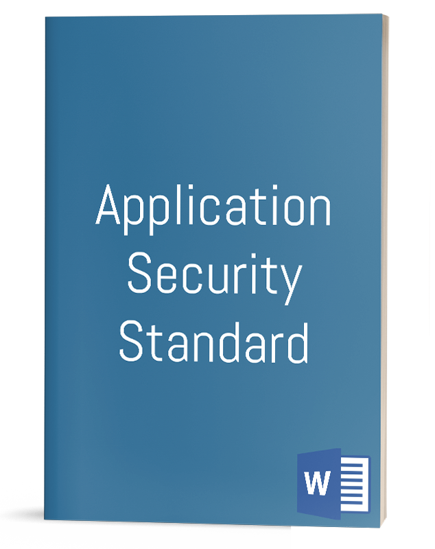 Application Security Standard | IT Procedure Template