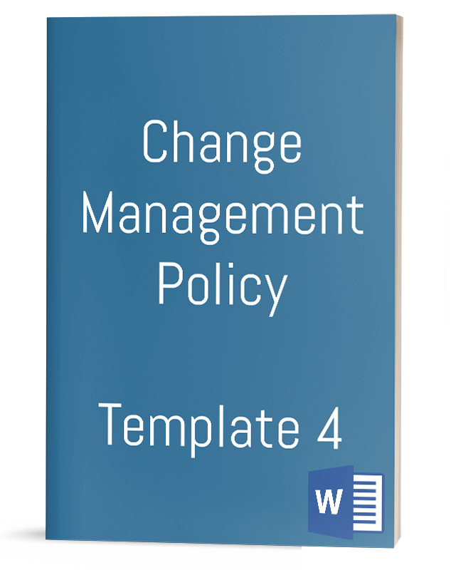 Change Management Policy - Template 4 | IT Procedure Template