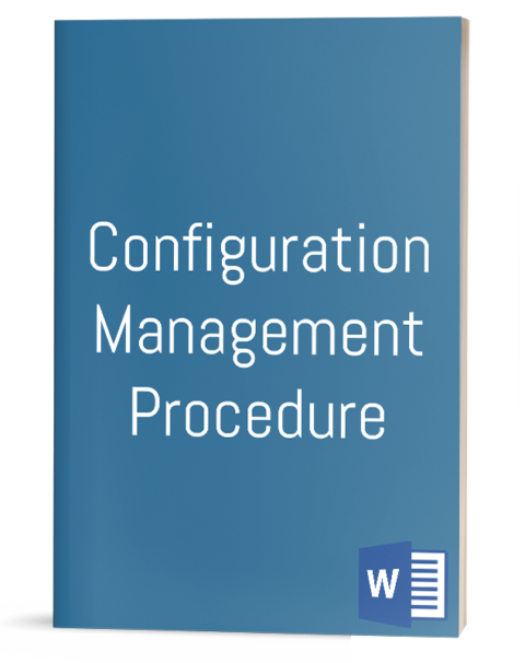 Configuration Management Procedure | IT Procedure Template