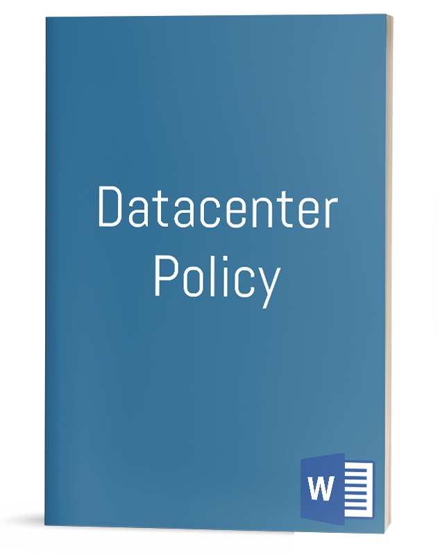 Datacenter Policy | IT Procedure Template