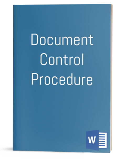 Document Control Procedure IT Procedure Template