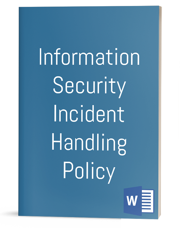 Information Security Incident Handling Policy | IT Procedure Template