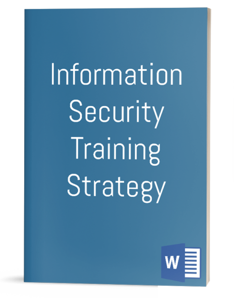 Information Security Training Strategy | IT Procedure Template