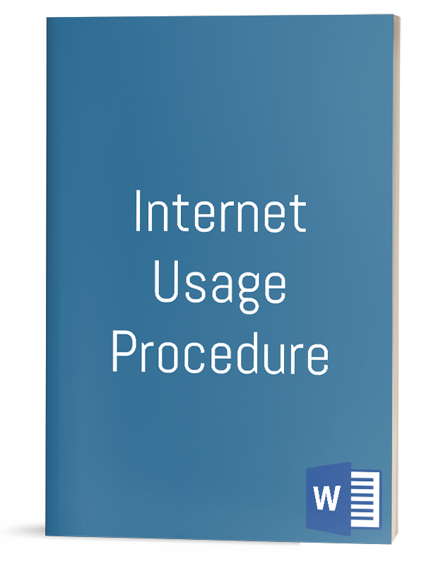 Internet Usage Procedure | IT Procedure Template