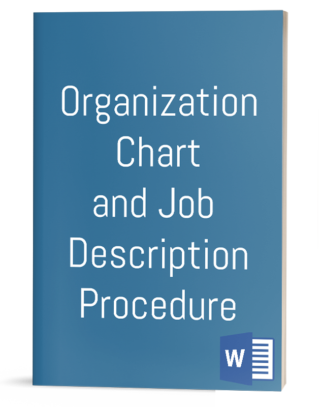 Organization Chart and Job Description Procedure | IT Procedure Template