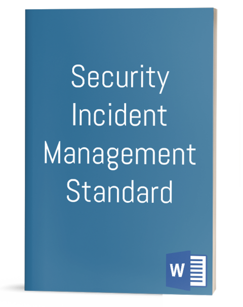 Security Incident Management Standard | IT Procedure Template