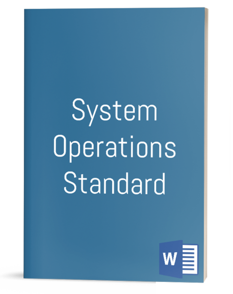 System Operations Standard | IT Procedure Template