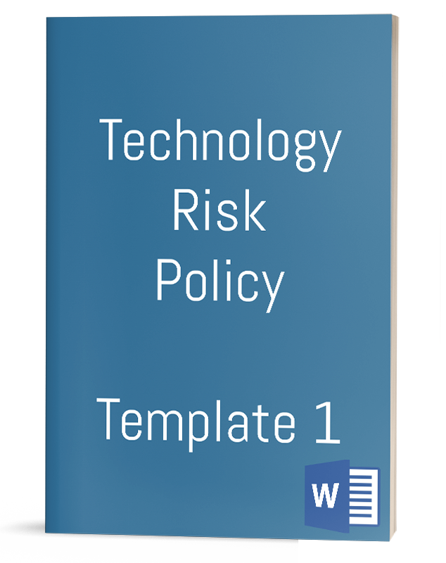 Technology Risk Policy - Template 1 | IT Procedure Template