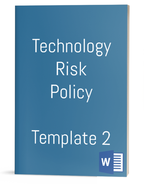 Technology Risk Policy - Template 2 | IT Procedure Template