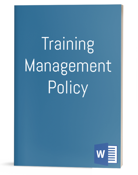 Training Management Policy | IT Procedure Template