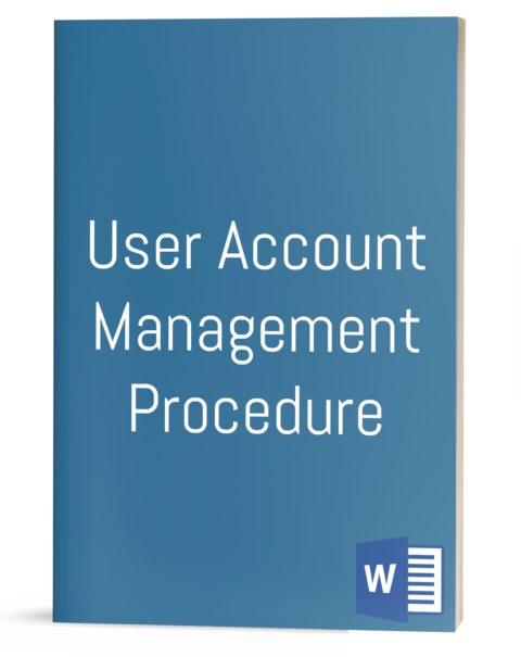 User Account Management Procedure | IT Procedure Template