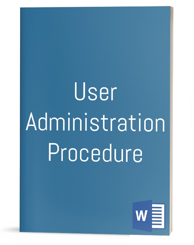 User Administration Procedure | IT Procedure Template