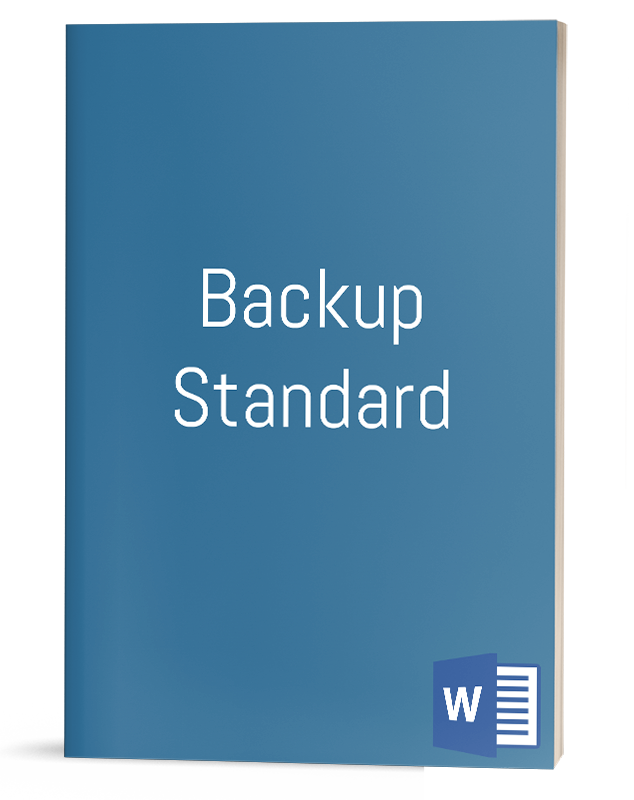 Backup Standard | ÏT Procedure Template